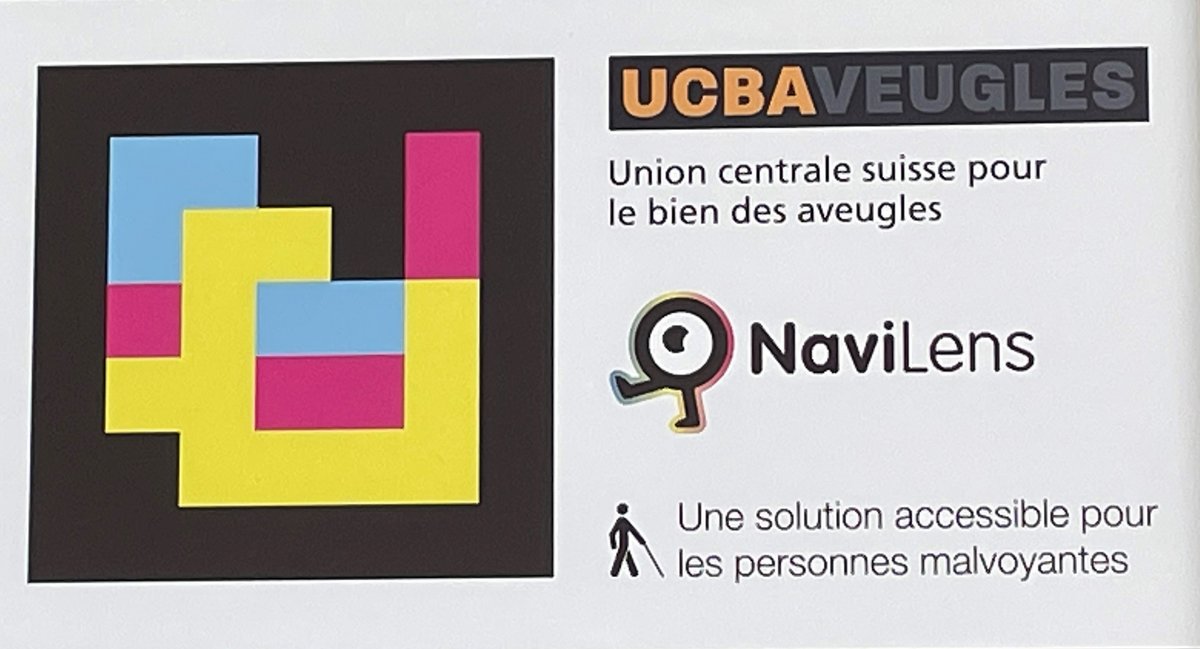 NaviLens weist sehbehinderten Menschen den Weg - SZBLIND